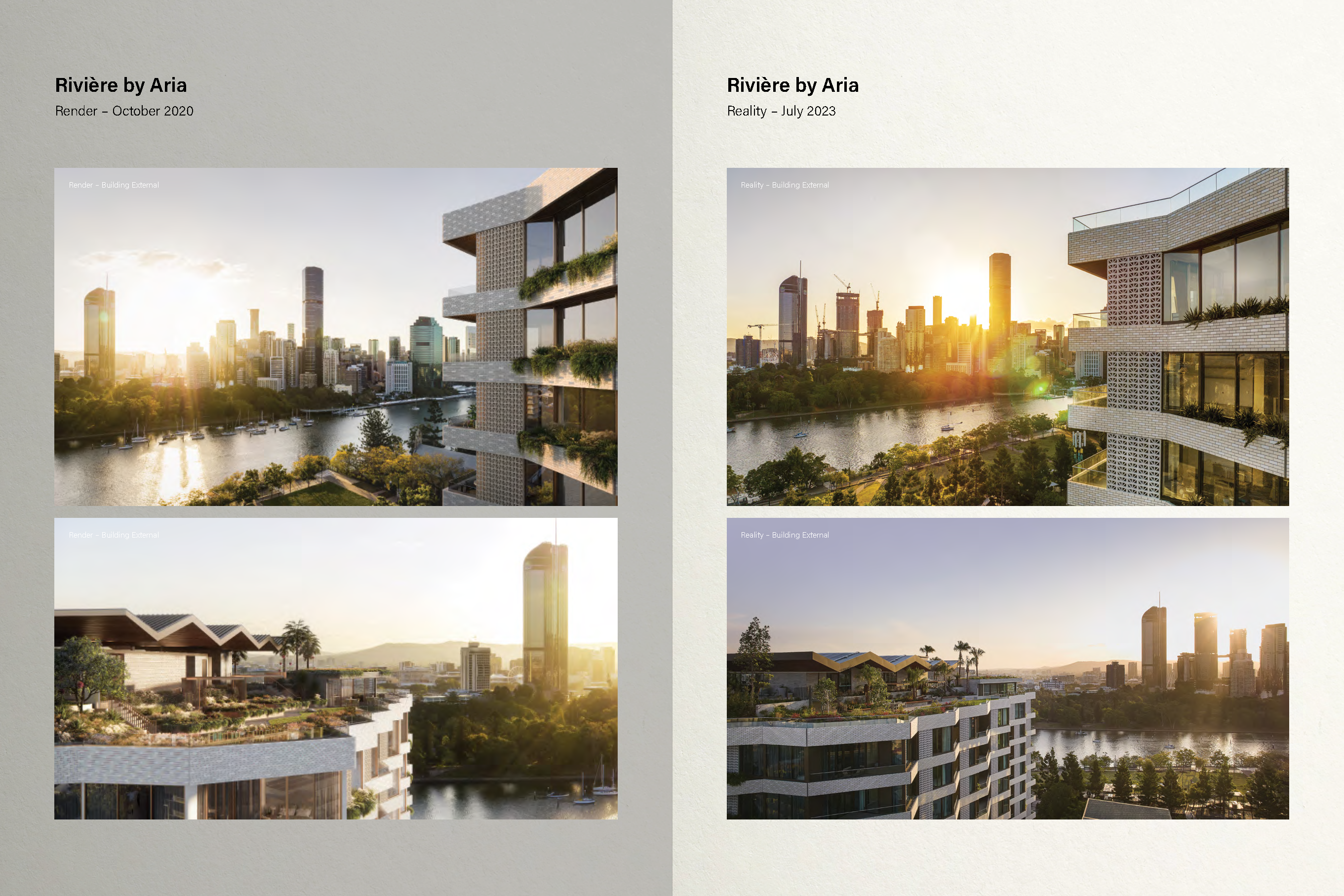 Our Promise, Our Delivery: Aria’s Render vs. Reality - Aria Property Group