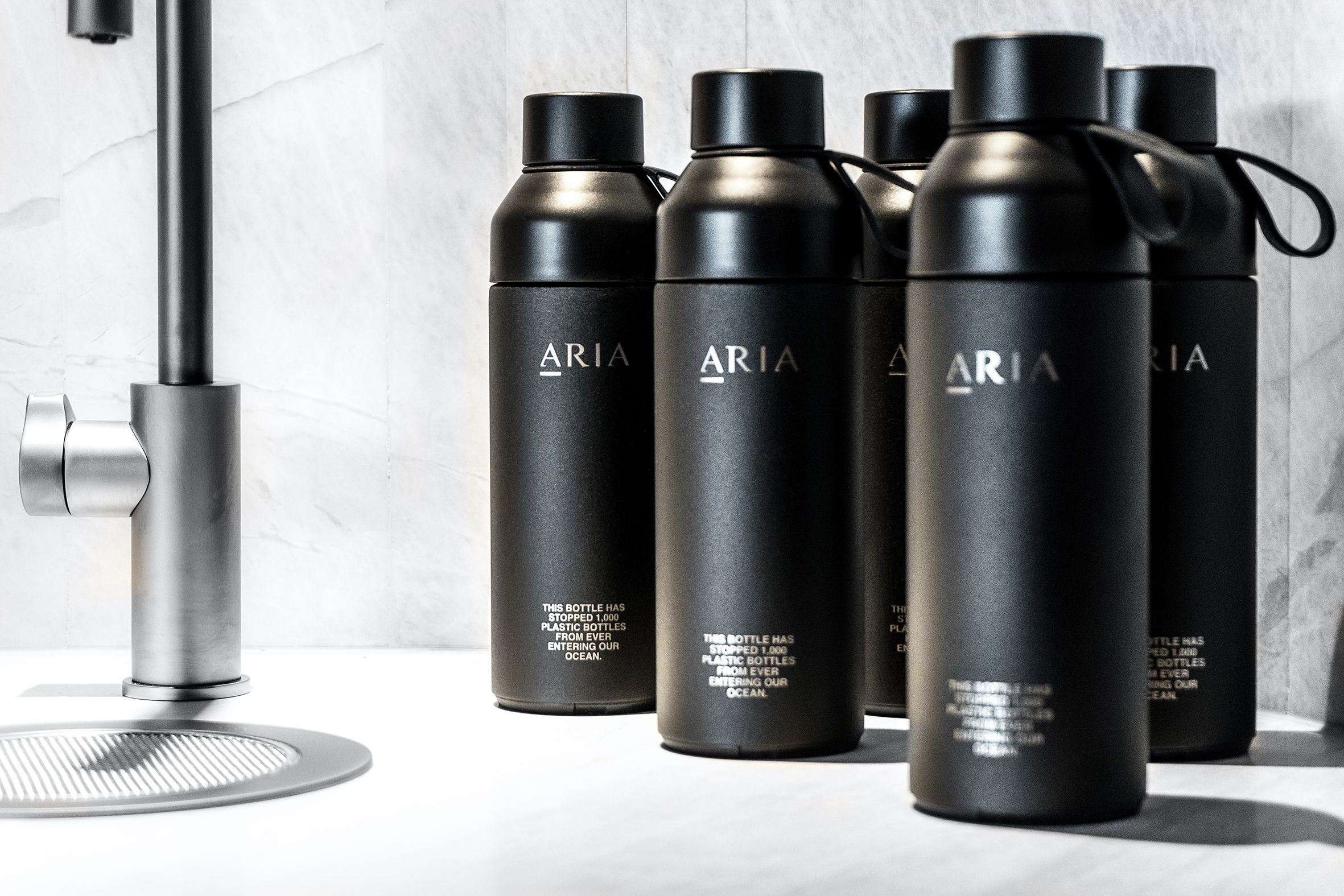 Aria's Commitment to Sustainability - New Ocean Bottles - Aria Property ...