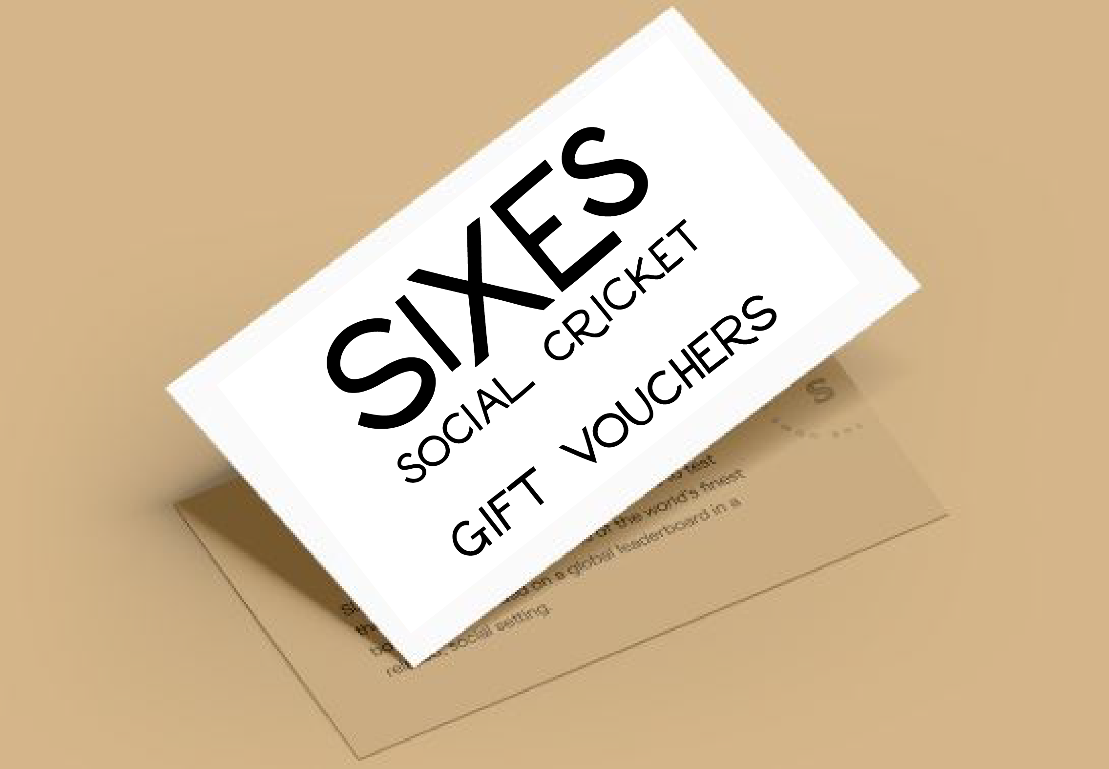 Gift vouchers | Sixes Social Cricket