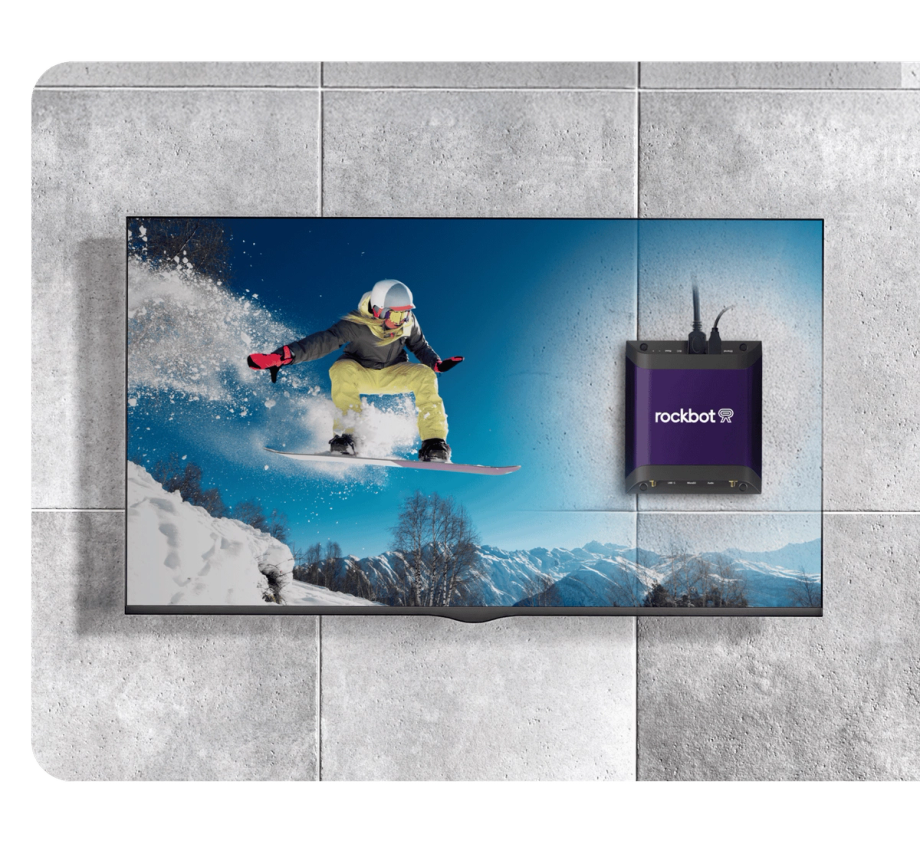 Rockbot Media Player | Reliable Business Music, TV & Signage - Rockbot