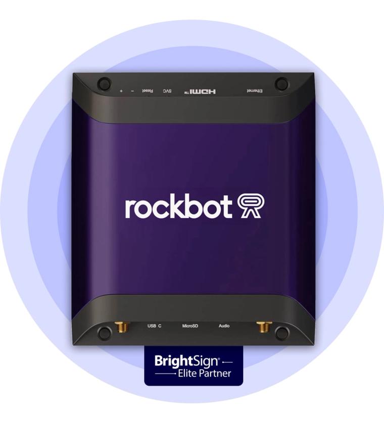 Rockbot Media Player | Reliable Business Music, TV & Signage - Rockbot