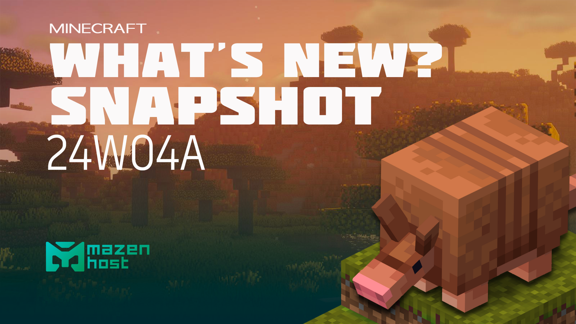 Minecraft Snapshot: 24w04a: What's New?