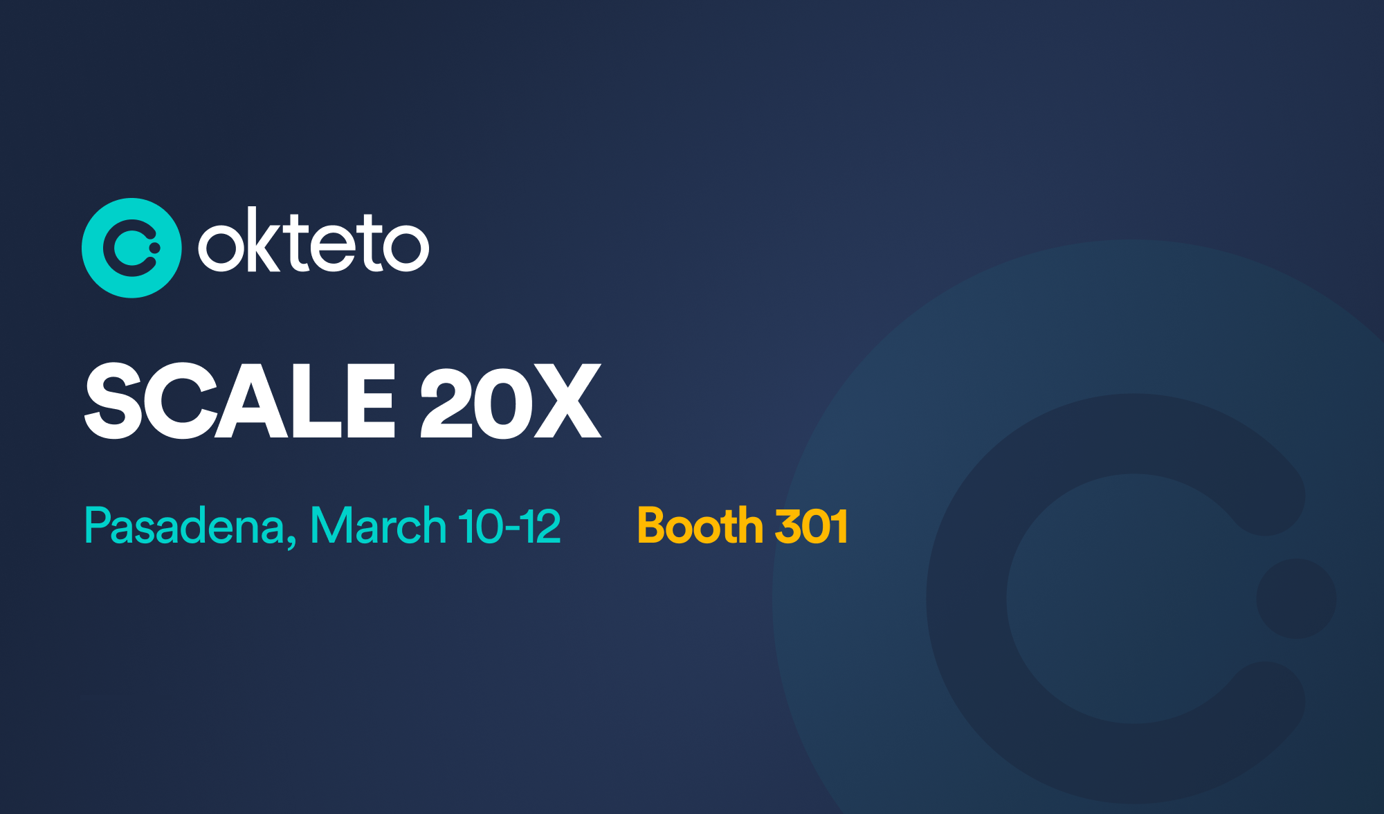 Thanks for meeting us at SCALE 20x | Okteto