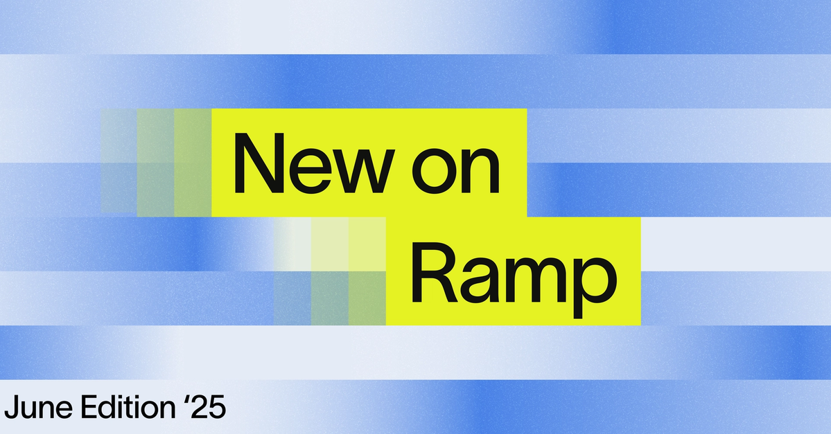 New on Ramp: June edition