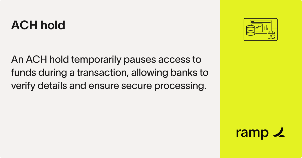 What Is an ACH Hold? Why It Happens & How to Resolve It