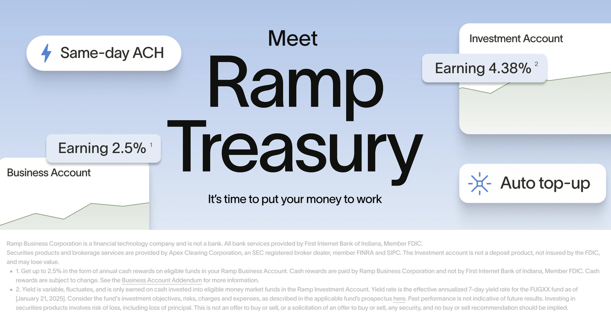 Introducing Ramp Treasury: Most banks hope you never see this.