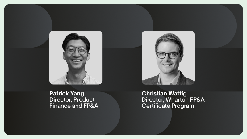 Christian Wattig on how finance can build cross-functional influence