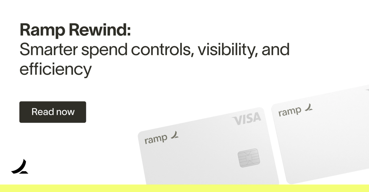 Ramp product updates: Smarter spend controls, visibility, and efficiency