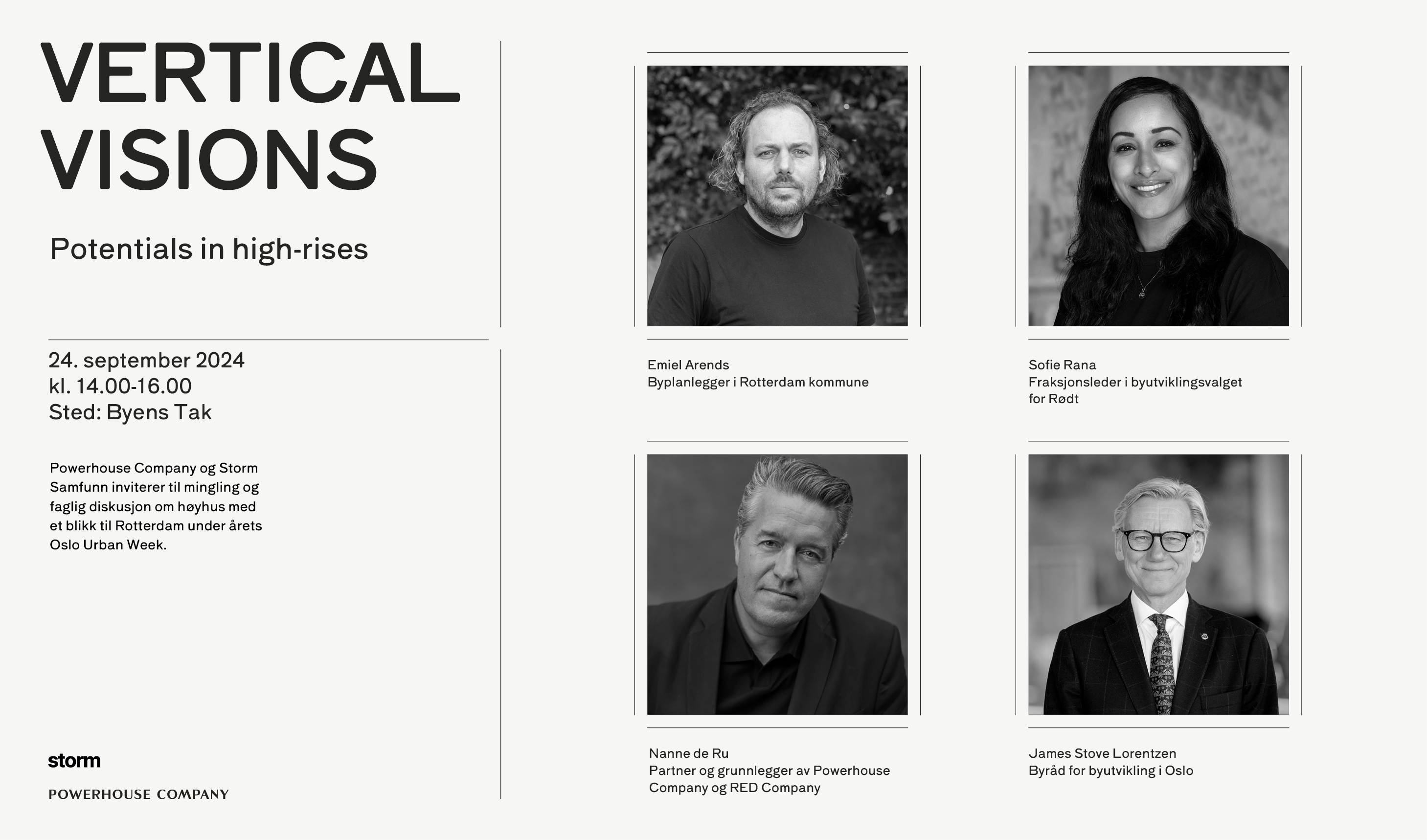 Vertical visions – potentials in high-rises | Oslo Urban Week