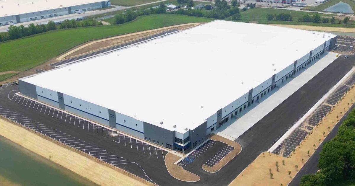 ITS' Indiana warehouse is near Midwestern rail ramps and ports