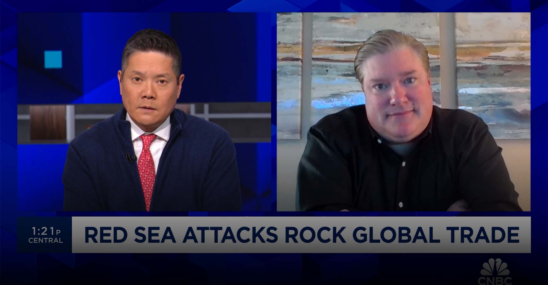 CNBC: Paul Brashier on Red Sea attacks & impacts