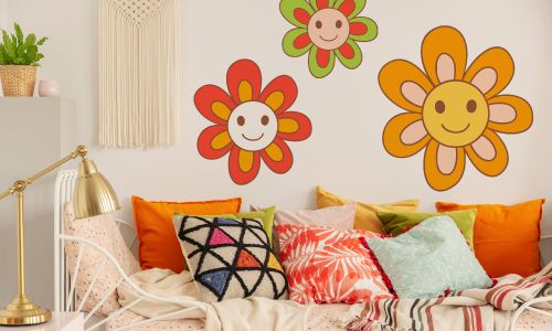 How to Use Wall Stickers: A Happy Little Guide | Stickers.com