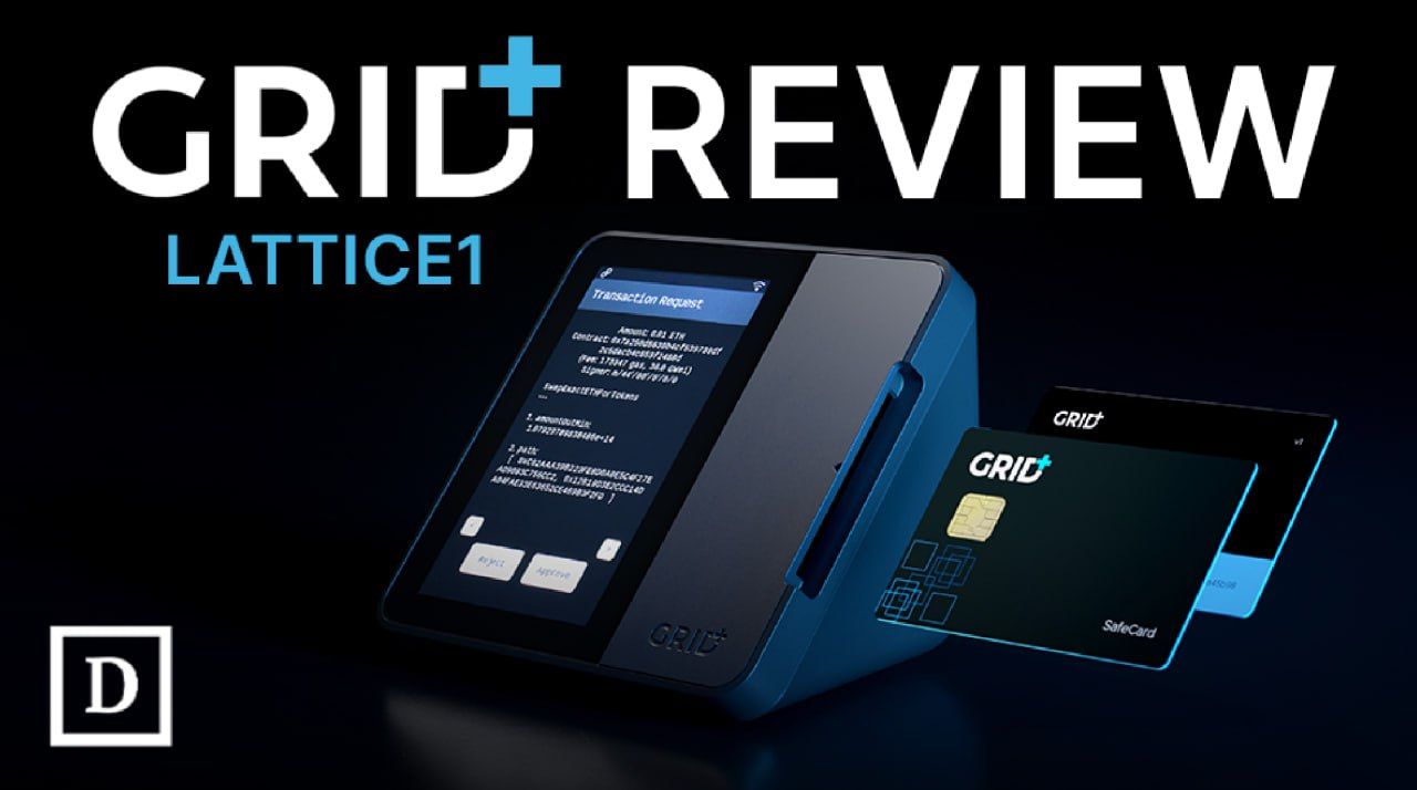 GridPlus Lattice1 Review | The New Standard For Hardware Wallets? - The Defiant