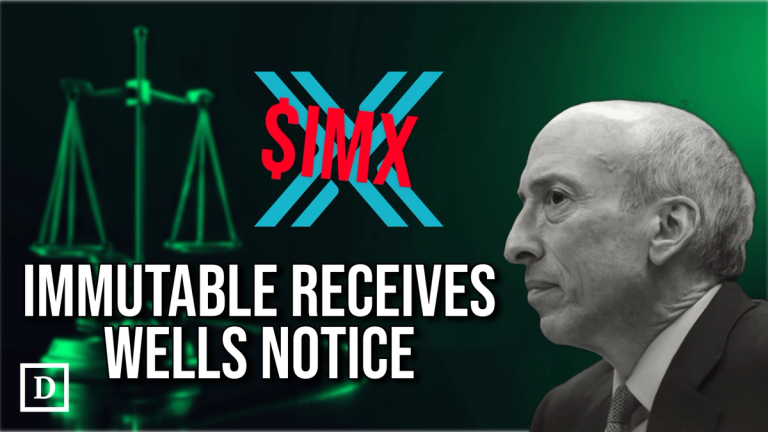 IMX Token Plummets After Immutable Receives Wells Notice - "The Defiant"