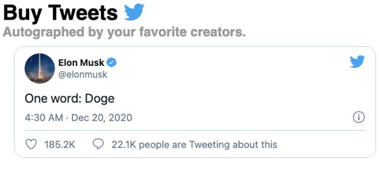 Tweets Are For Sale in a Sign the Future Will be Tokenized - "The Defiant"