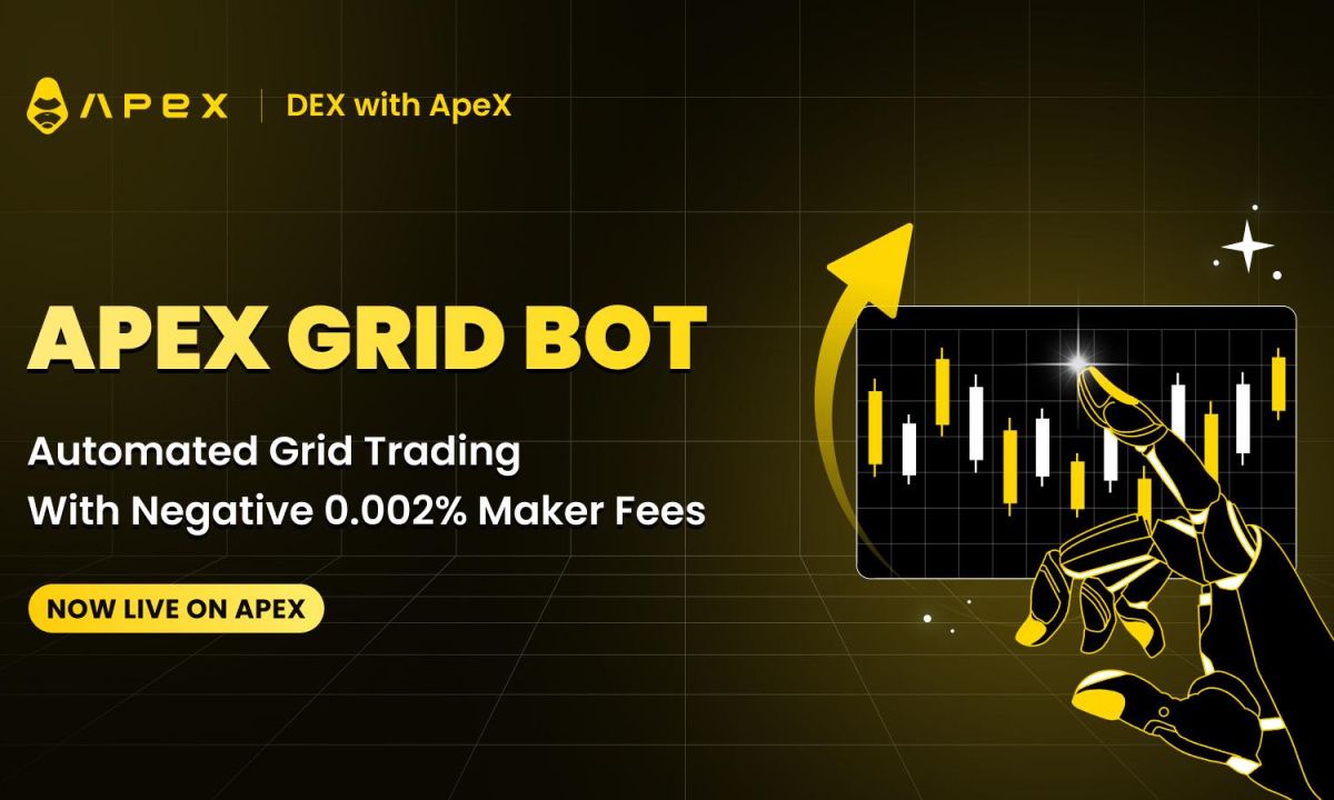 ApeX Protocol Launches ApeX Grid Bot With Negative 0.002% Fees across 45+ Perpetual Markets ...