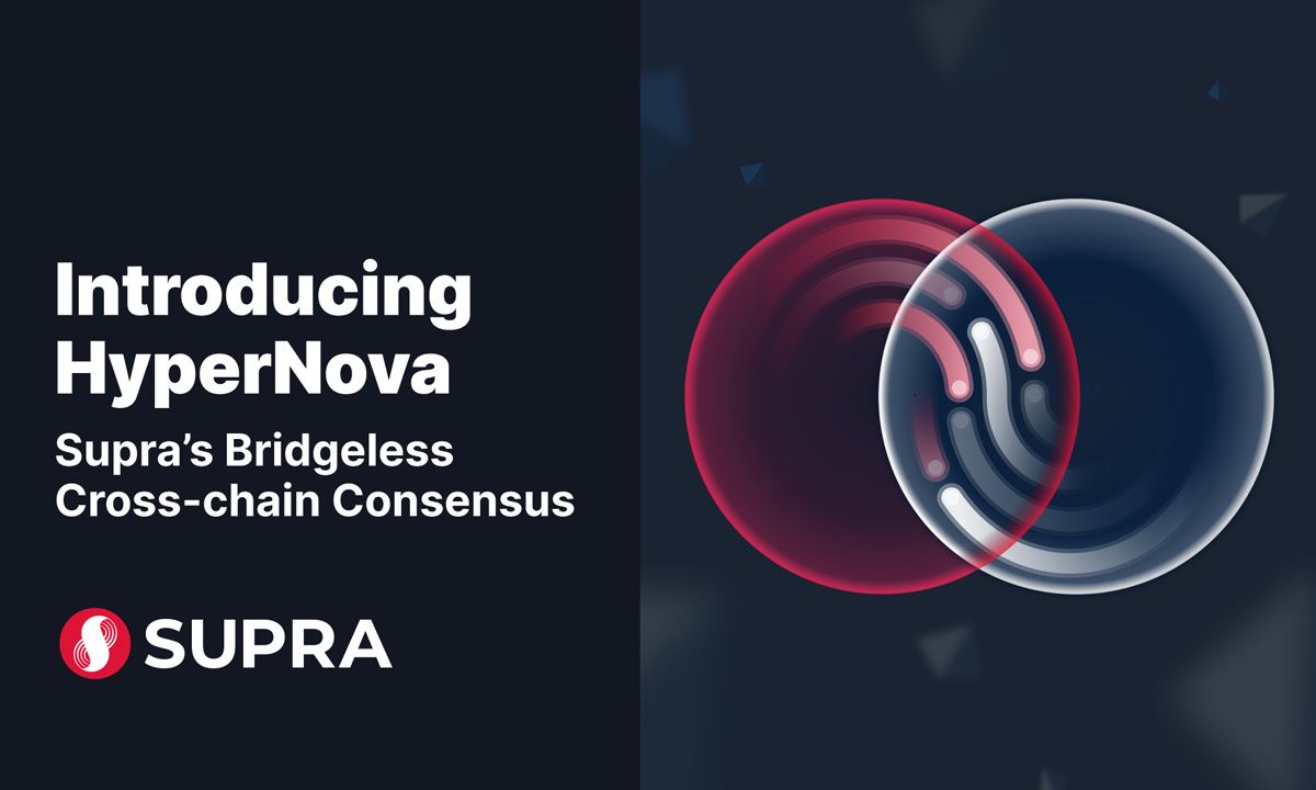 Supra Introduces a Cross-chain Bridgeless Technology — HyperNova — that ...