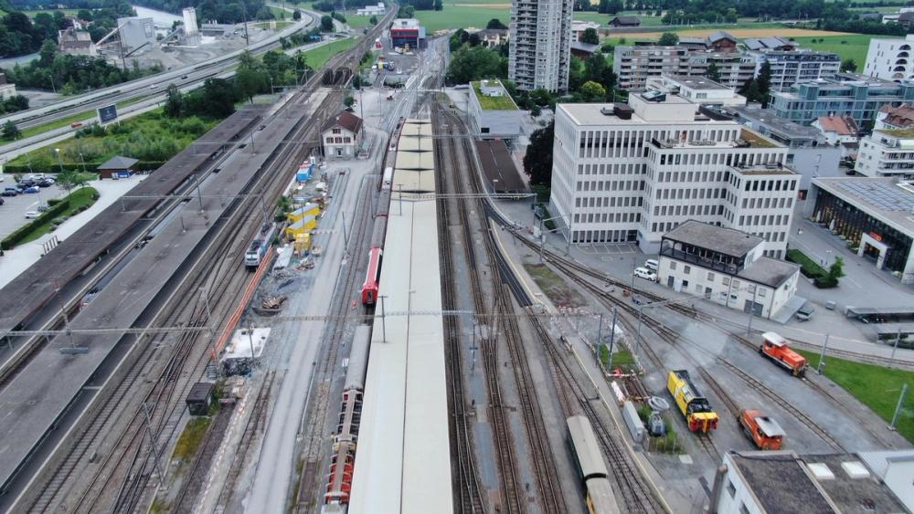 Bahnhof Landquart RhB — TBF + Partner AG