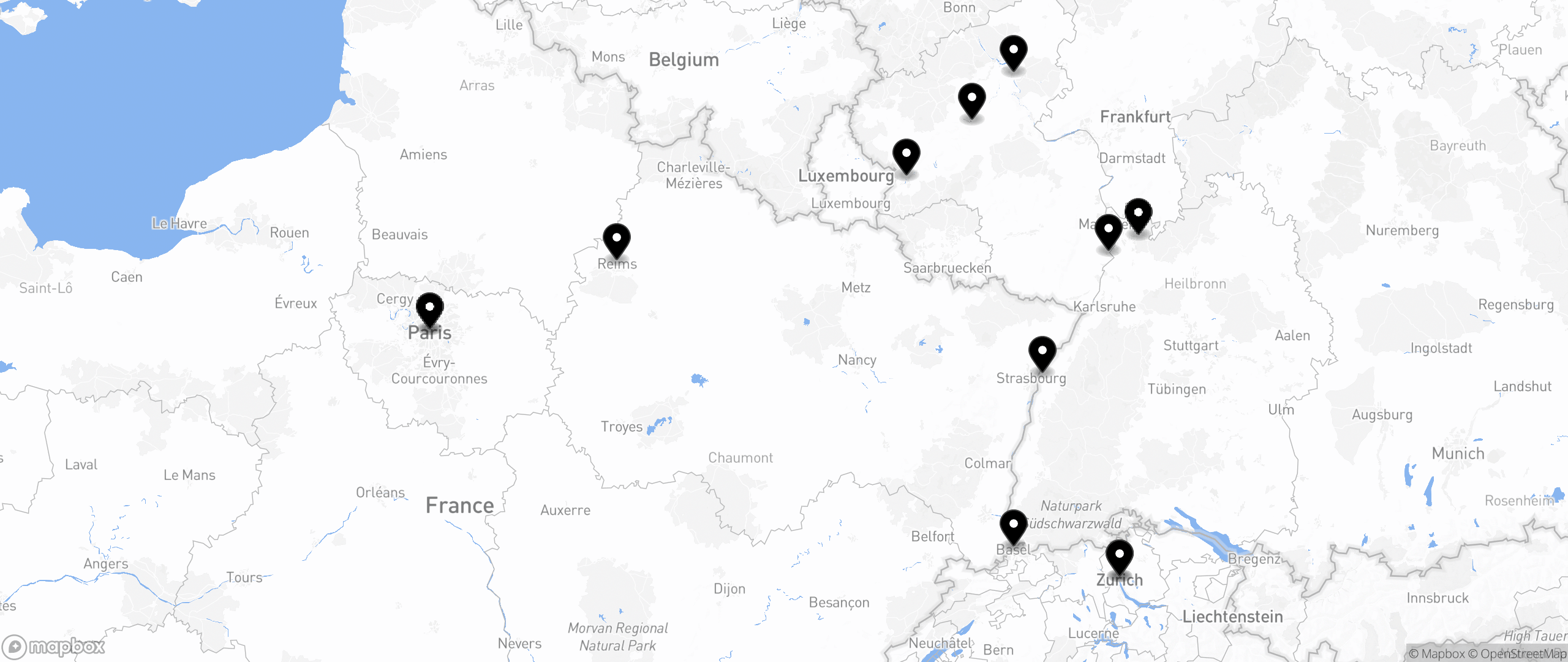 Paris to the Swiss Alps