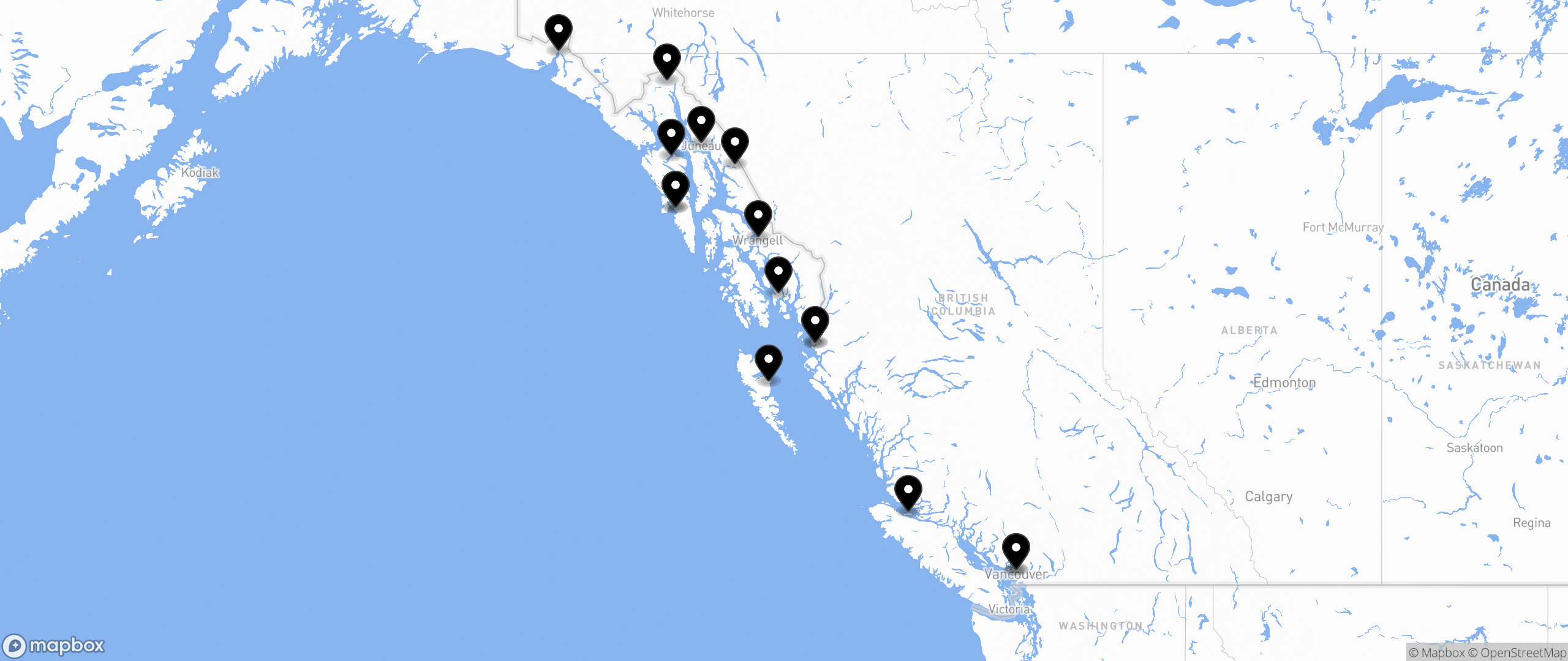 14-DAY ALASKA GLACIERS, FJORDS & INSIDE PASSAGE