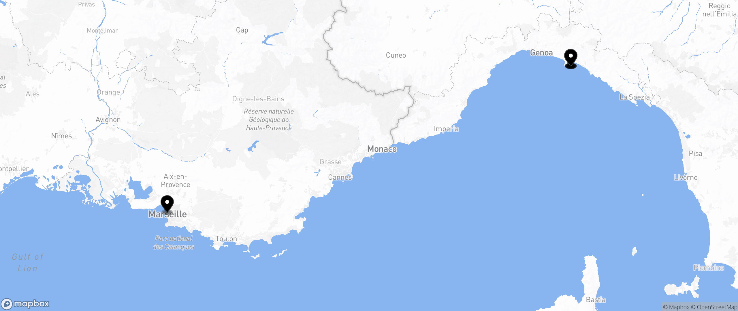 French and Italian Riviera