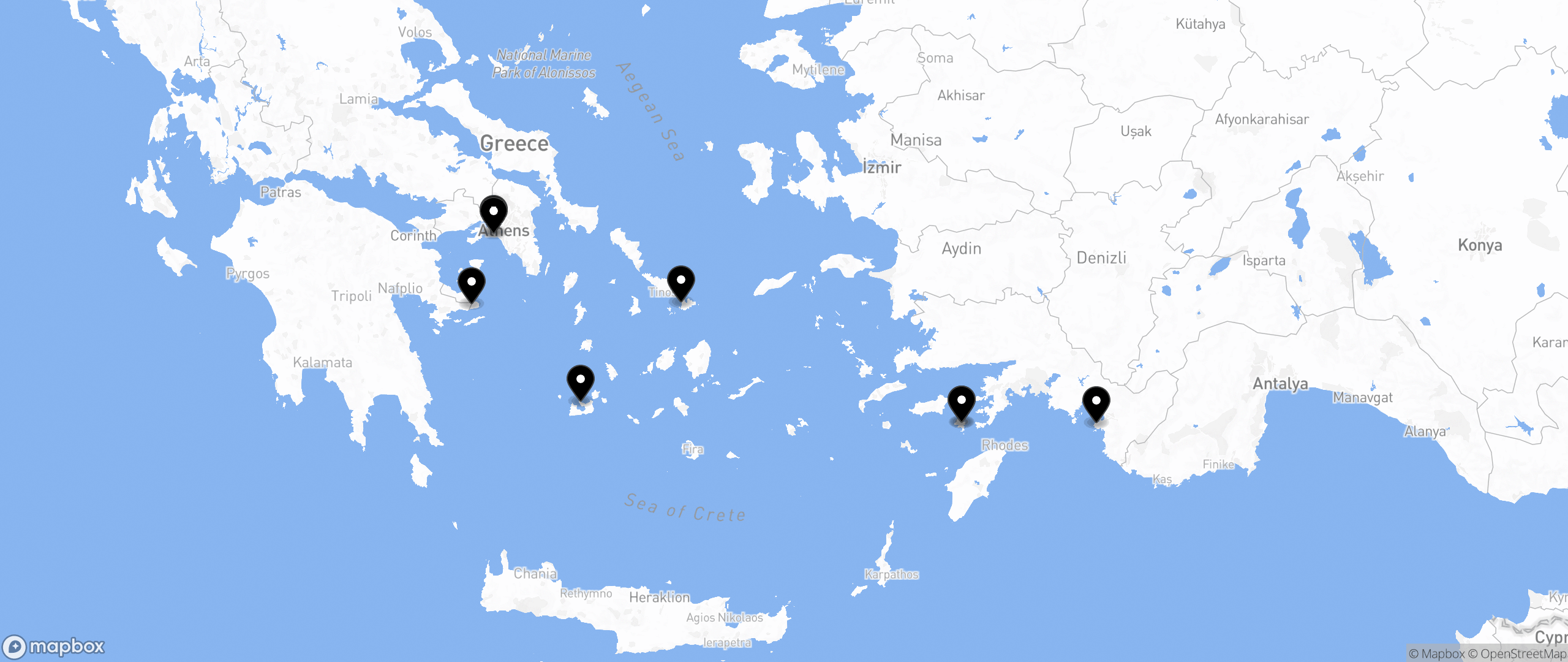 Blessed Isles and Turquoise Coasts