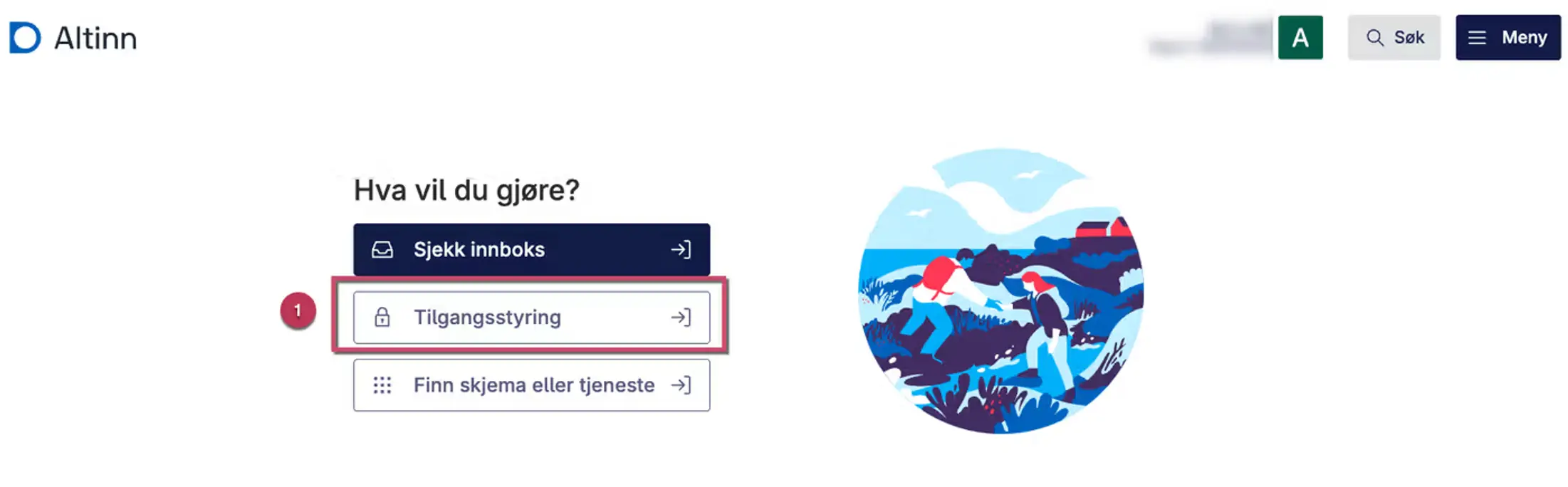 Tilgangsstyring på Altinn