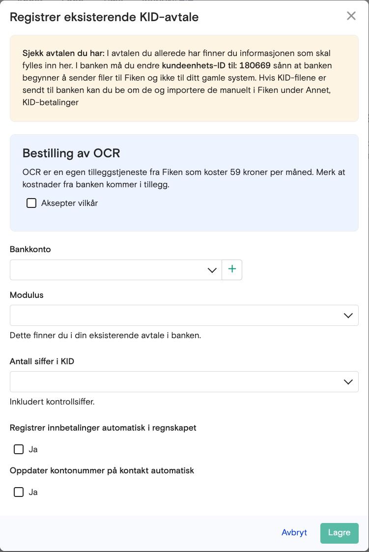 Hjelp og kundeservice til Fiken regnskap