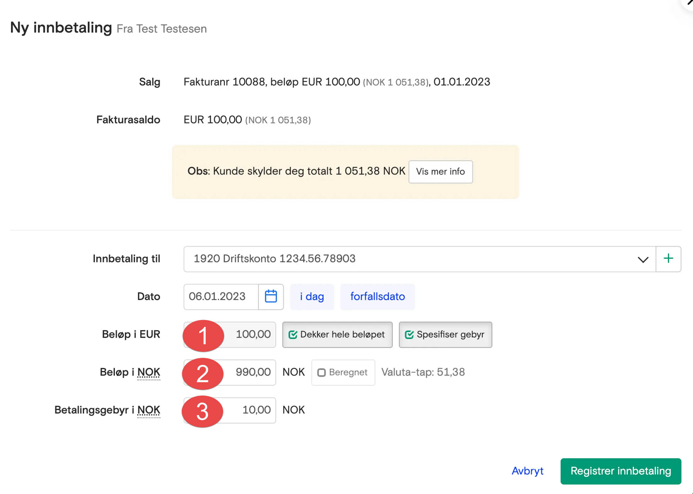 Hjelp og kundeservice til Fiken regnskap
