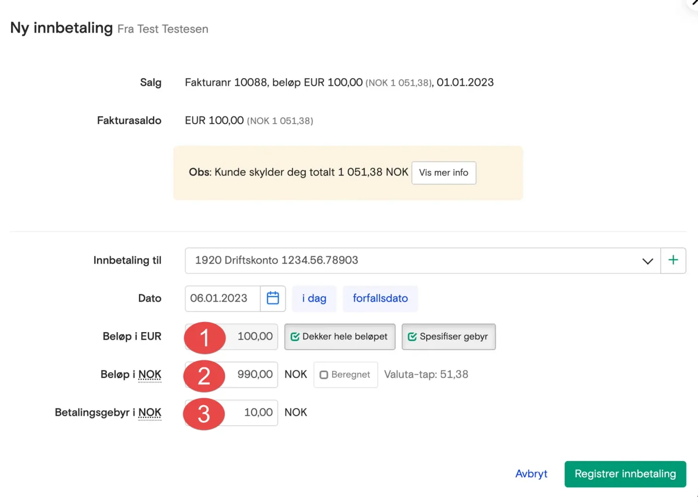 Hjelp og kundeservice til Fiken regnskap