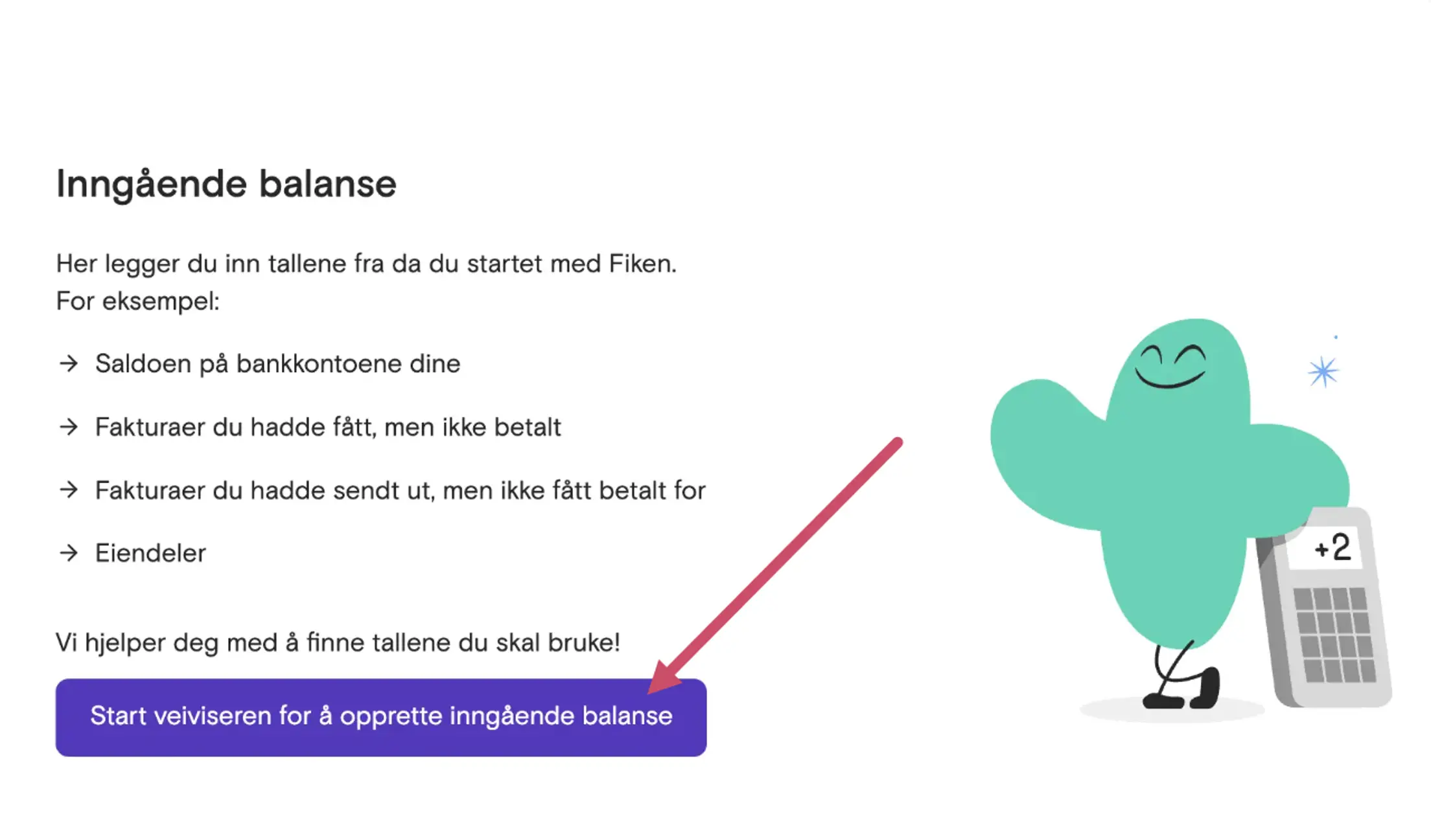 Hjelp og kundeservice til Fiken regnskap