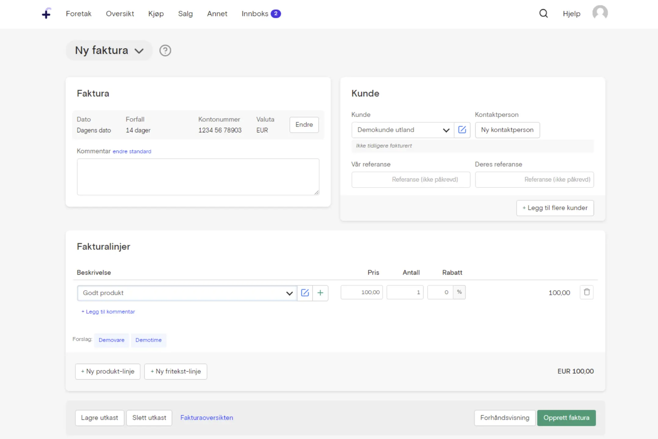Hjelp og kundeservice til Fiken regnskap