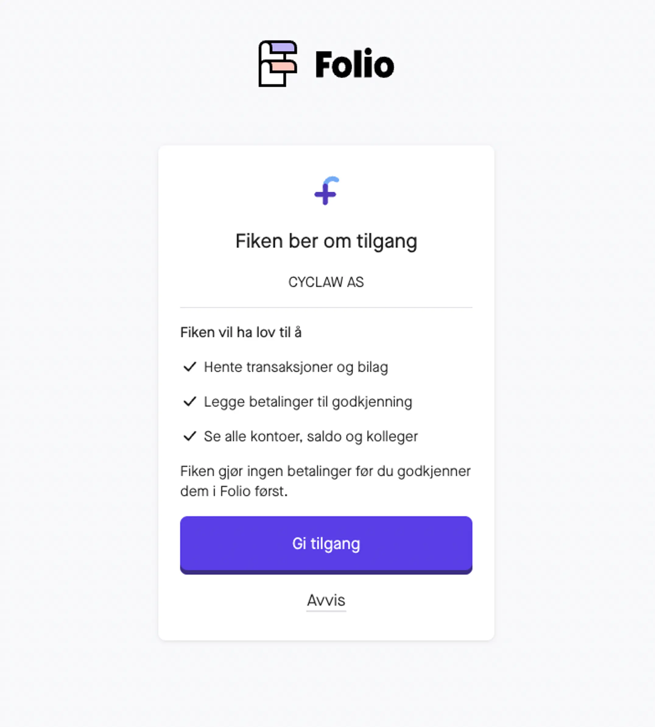 Hjelp og kundeservice til Fiken regnskap