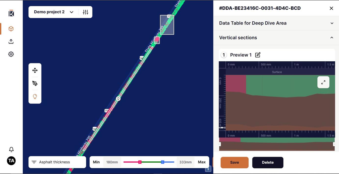 Kontur Examiner Explore GPR software