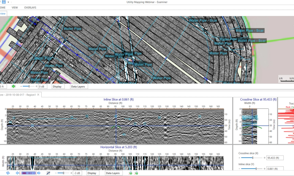 Kontur GPR systems for Utility mapping