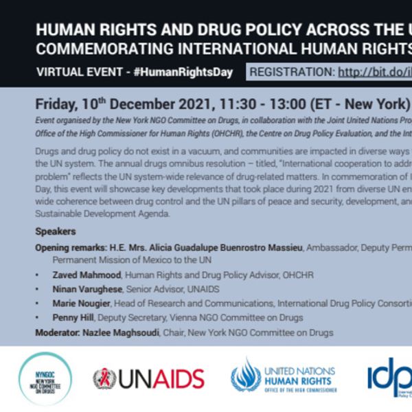 Human rights and drug policy across the United Nations: Commemorating ...