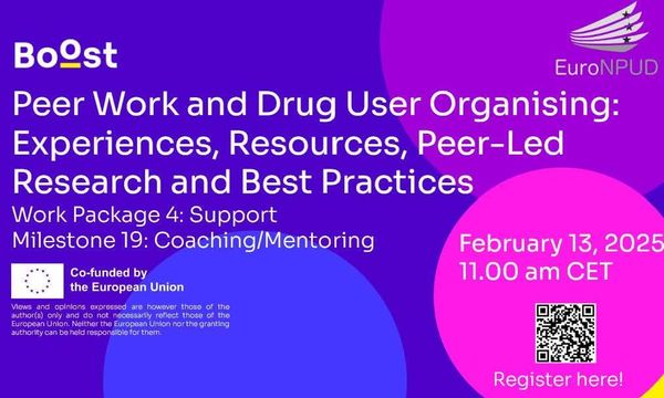 Peer work and drug user organising: Experiences, peer-led research ...