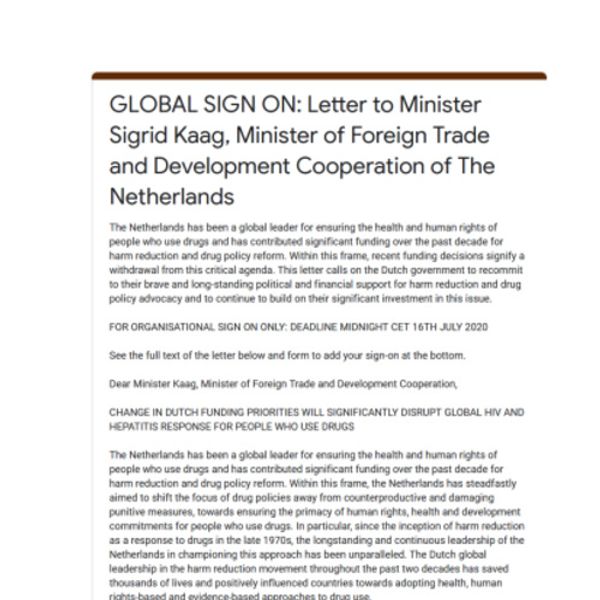 Dutch Parliament votes in favour of harm reduction - International Drug ...