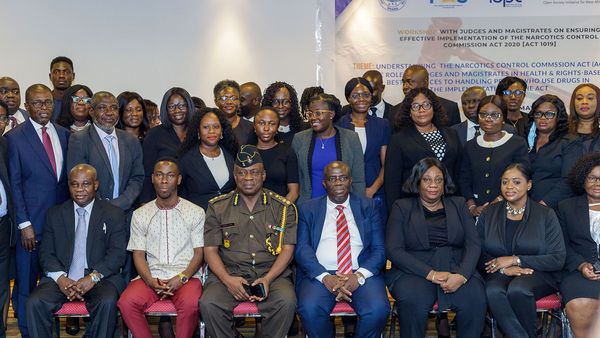 Engaging judges to implement the new drug law in Ghana - International ...