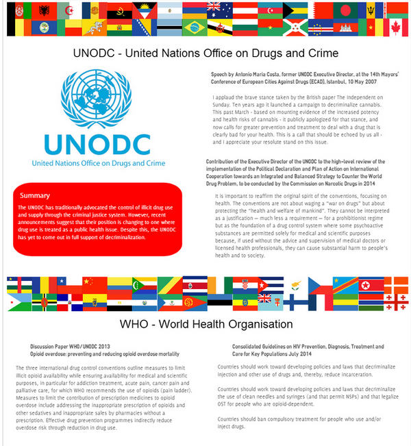 Infographic: Where UN agencies stand on drug decriminalisation - International Drug Policy ...