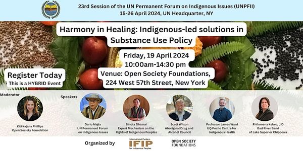 Harmony in healing: Indigenous-led solutions in substance use policy ...