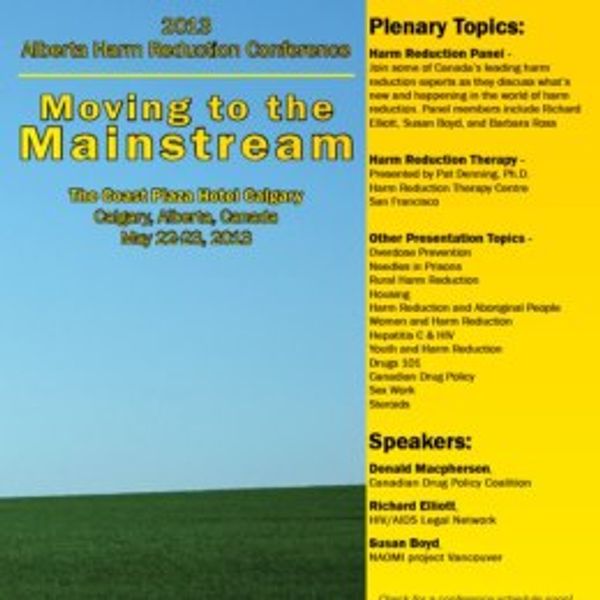 12th Annual Harm Reduction Conference - International Drug Policy ...