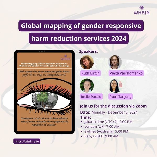 Global mapping of gender responsive harm reduction services 2024 ...