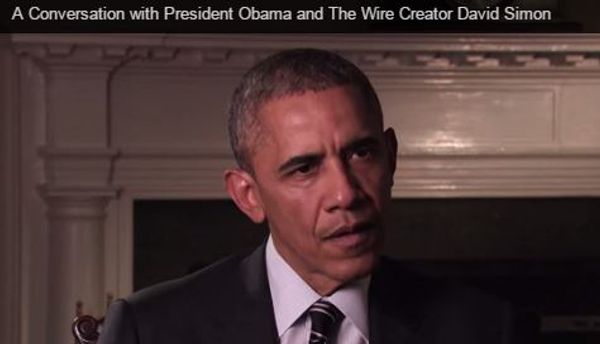 Obama talks drug policies with ‘Wire’ creator David Simon ...