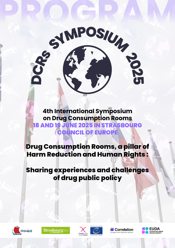 DCRs Symposium 2025: Drug consumption rooms, a pillar of harm reduction and human rights ...
