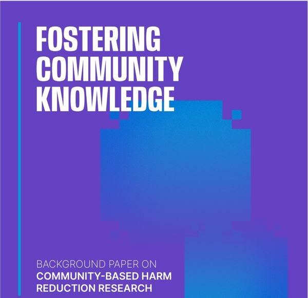 Fostering community knowledge - Background paper on community-based ...