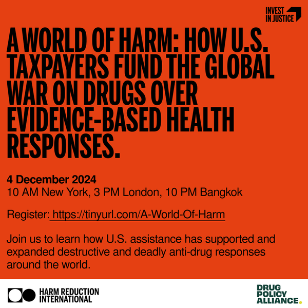 A World of Harm: How US taxpayers fund the global war on drugs over ...