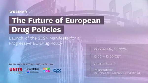 Manifesto for a Progressive EU Drug Policy 2024 - Launch event ...