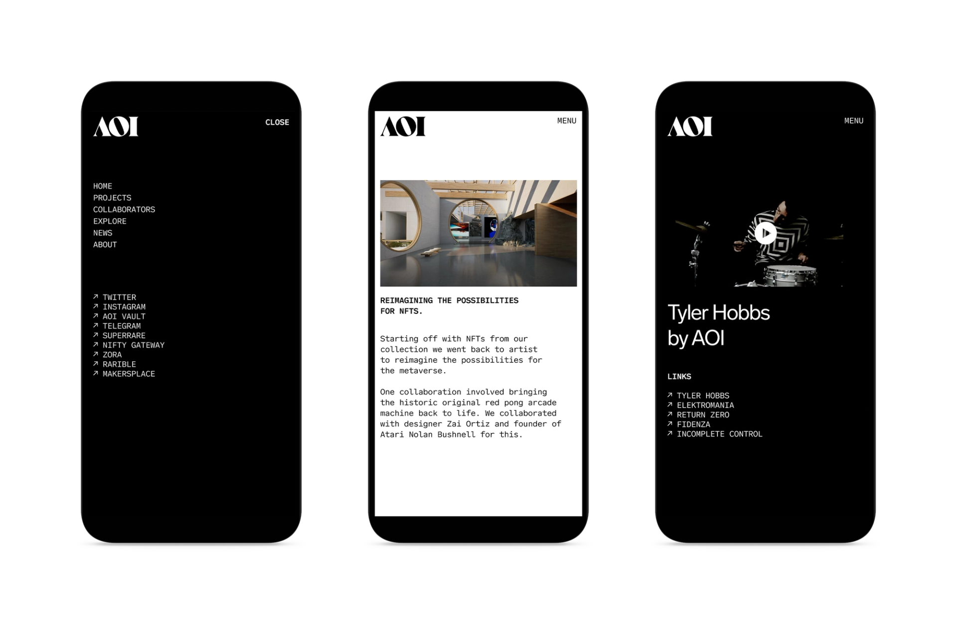 AOI – Art on Internet – Stockholm Design Lab