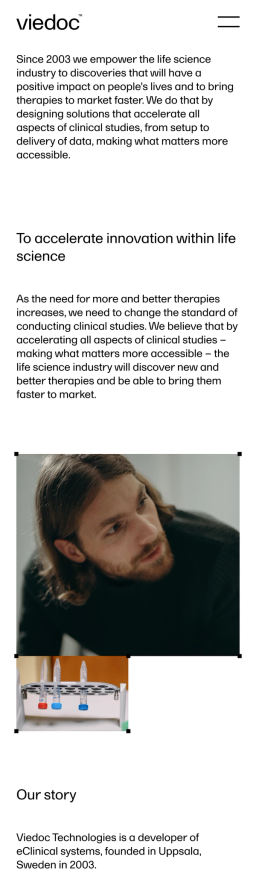 Viedoc – Stockholm Design Lab